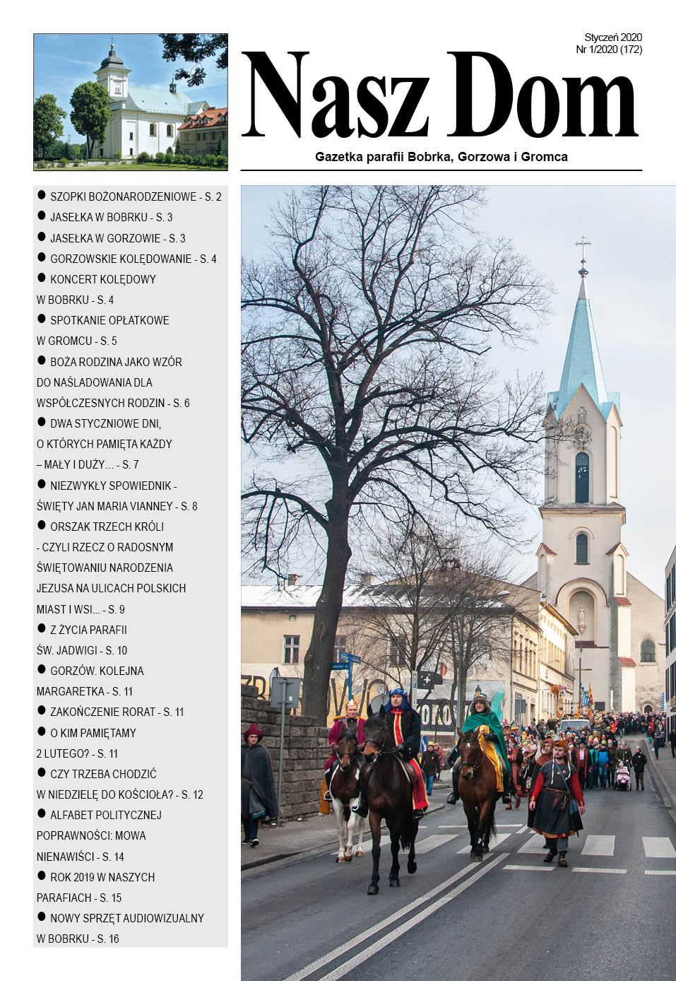 Nasz Dom – styczeń 2020 - Parafia pw. Matki Bożej Różańcowej w Gromcu